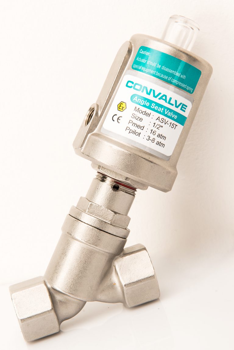 Pnömatik Pistonlu Vana • Tek Etkili Pnömatik Pistonlu Vana • Convalve